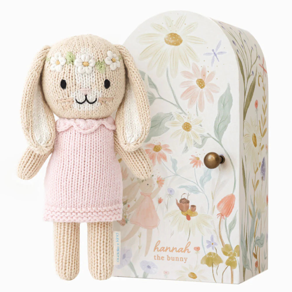 Tiny Hannah the bunny (blush) — little dinosaur kids boutique