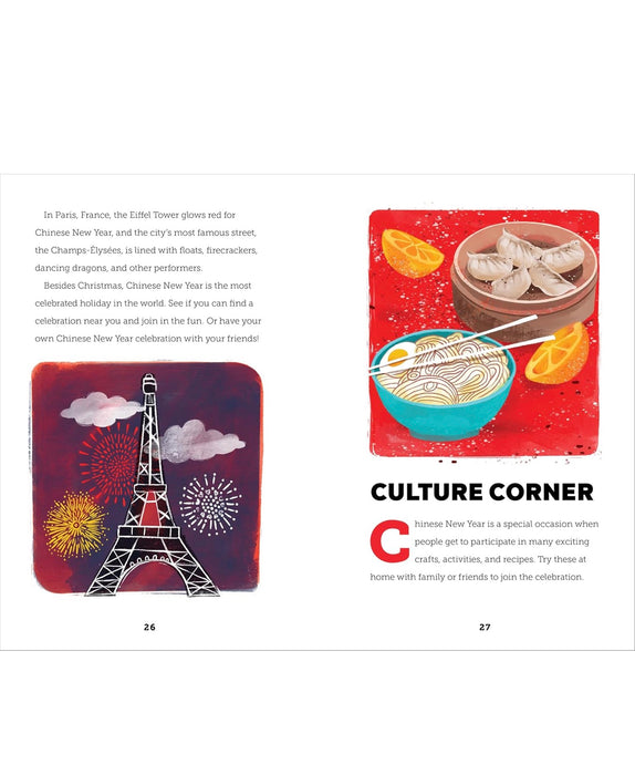 Celebrate Chinese New Year Hardcover Picture Book — little dinosaur ...