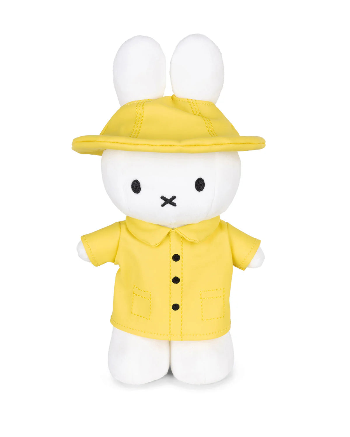 Plush MIFFY STANDING RAIN SUIT Yellow 9.5" — little dinosaur kids boutique