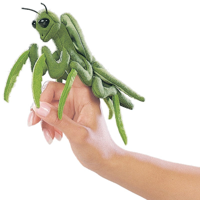 Mini Praying Mantis Finger Puppet — little dinosaur kids boutique