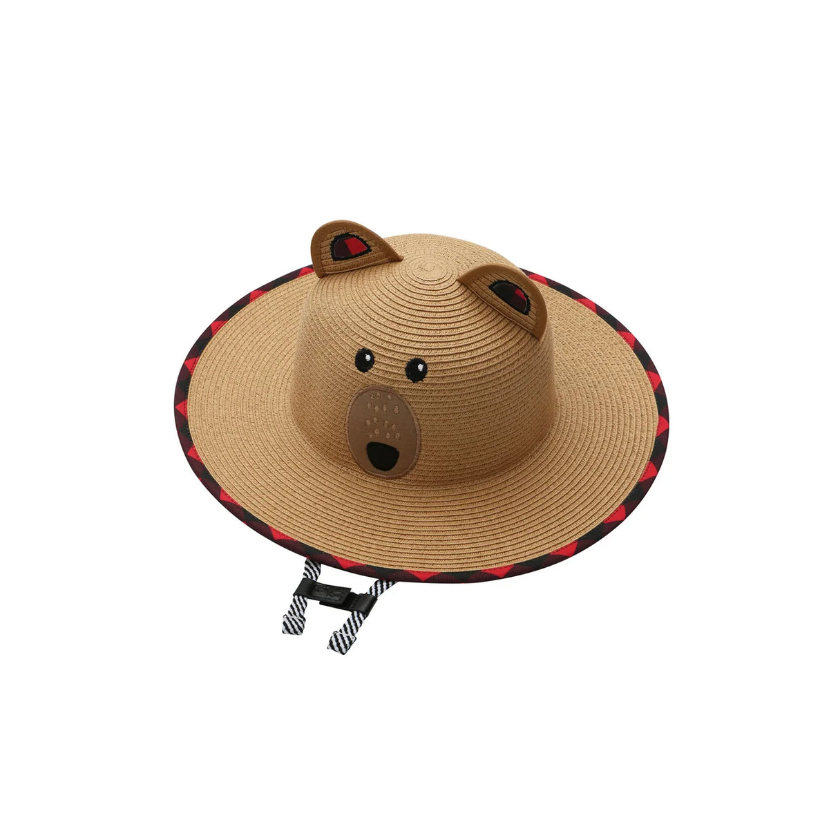 Kids Lifeguard Straw Hat - Bear Medium — little dinosaur kids boutique