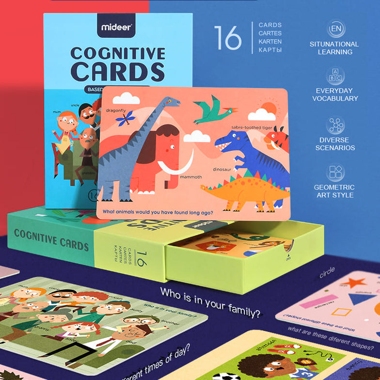 Cognitive Cards- Based on The Cognition — little dinosaur kids boutique