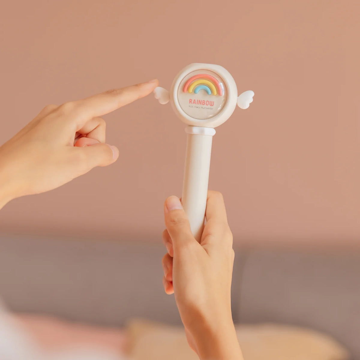 Portabal Rainbow Fairy Humidifier (Cream) — little dinosaur kids boutique