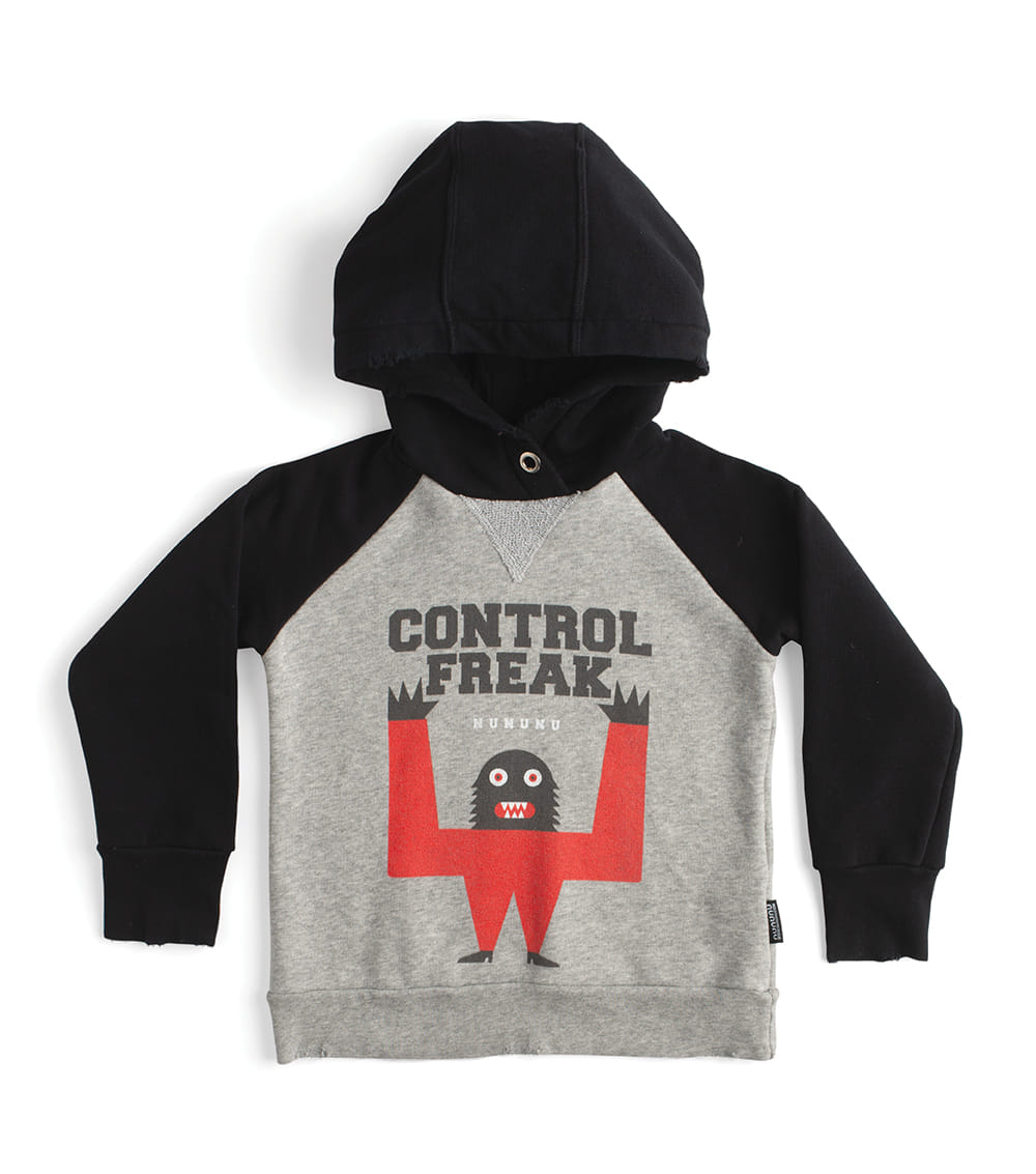 kooky monster hoodie — little dinosaur kids boutique